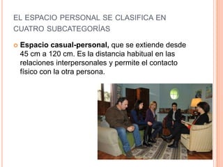 Lenguaje proxemico power(2) | PPTX