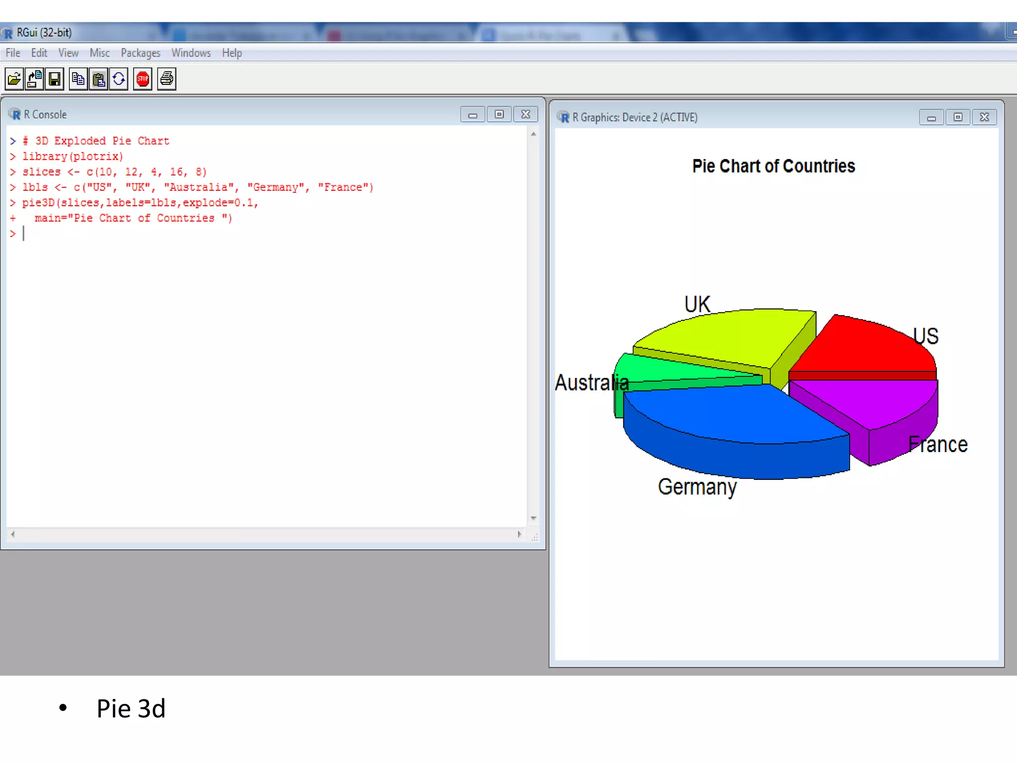 Lenguaje r - paquete Plotrix | PPT