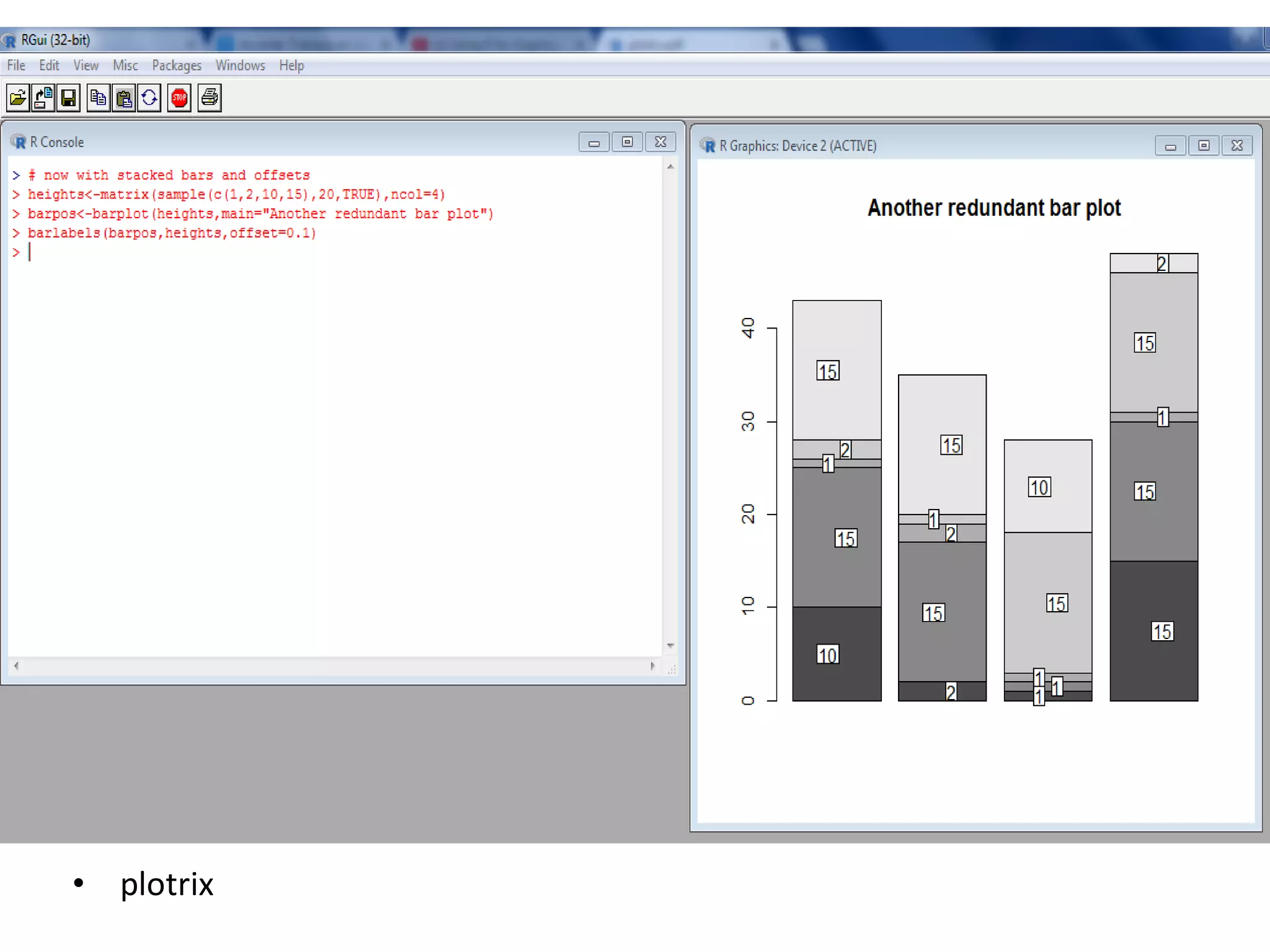 Lenguaje r - paquete Plotrix | PPT