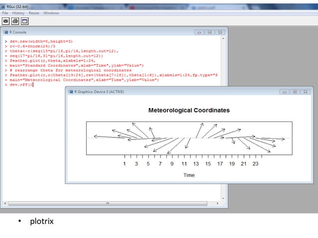 Lenguaje r - paquete Plotrix | PPT