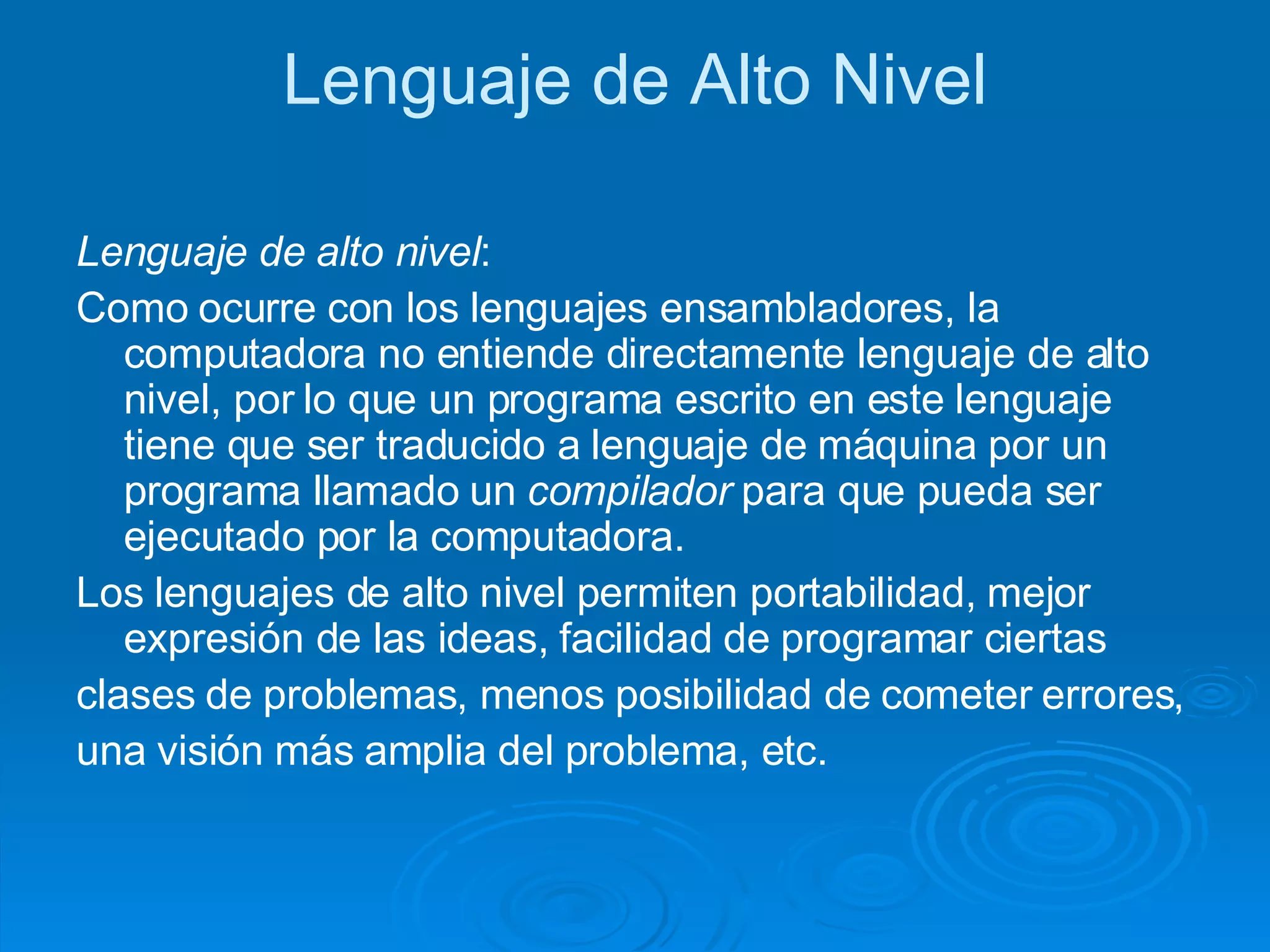 Lenguajes De Bajo Nivel | PPT
