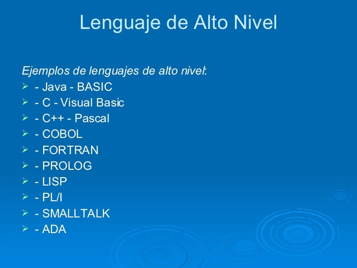 Lenguaje De Alto Nivel ¿Qué Es? Ejemplos - Tecnología - Produccion Lenguaje De Alto Nivel ¿Qué Es? Ejemplos - Tecnología - Produccion