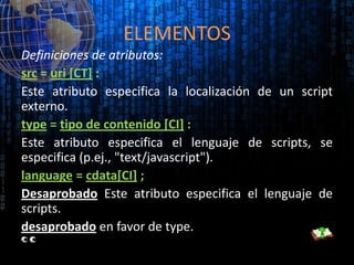 Lenguaje script | PPT