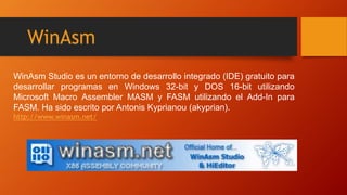 Lenguajes de interfaz sw assembler | PPTX