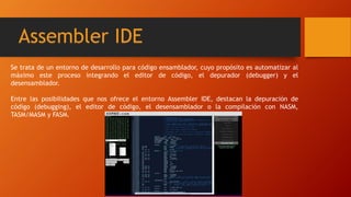 Lenguajes de interfaz sw assembler | PPTX