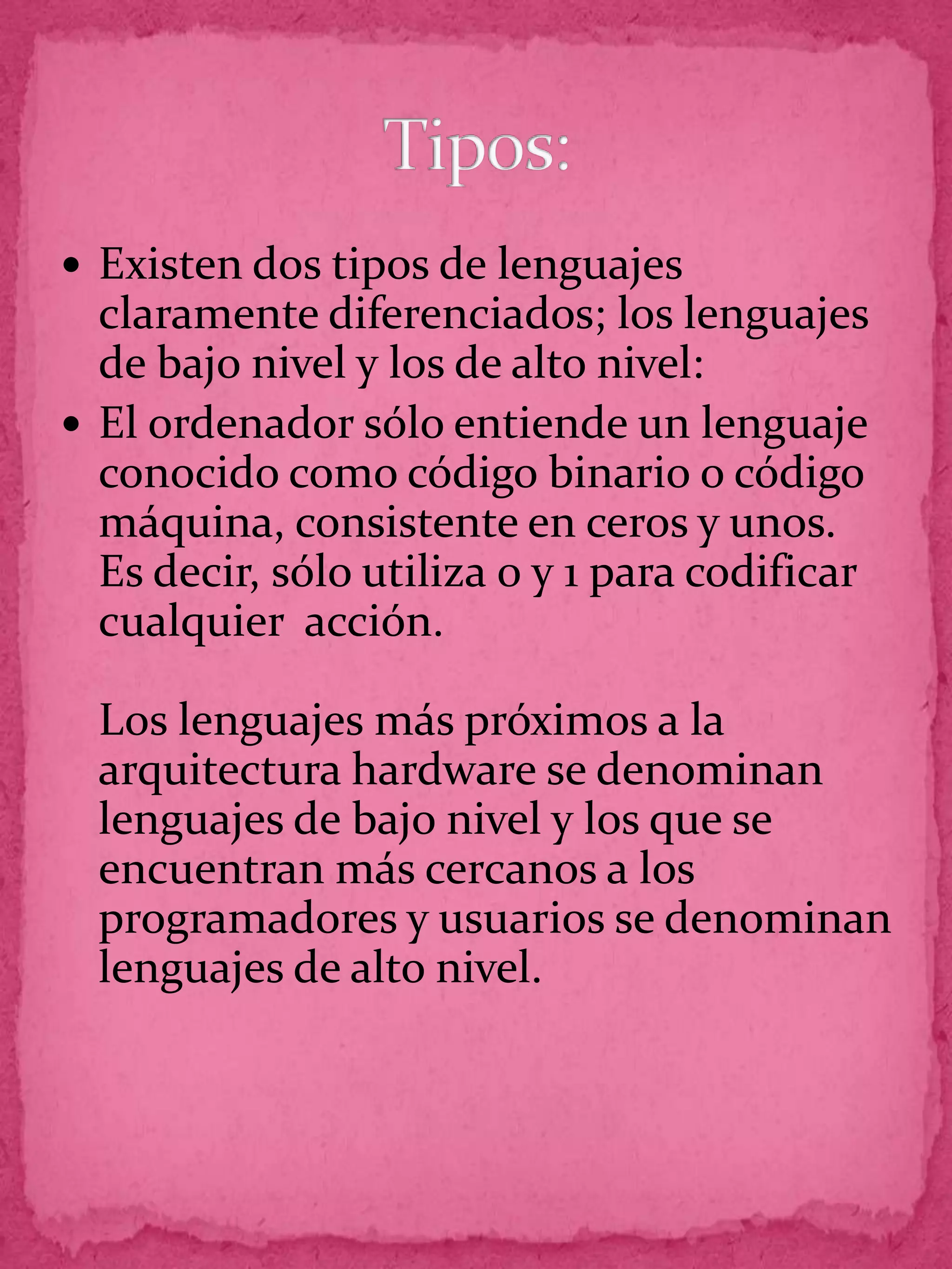 Lenguajes De Programacion Pdf