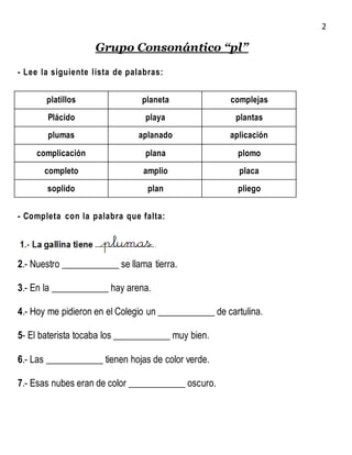 LENGUAJE SEGUNDOS Grupos Consonánticos (pl).doc