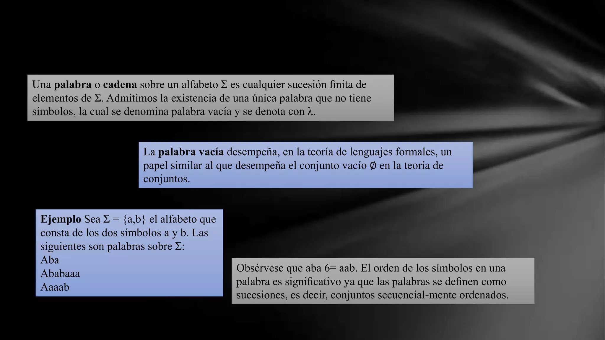 Lenguajes formales | PPT