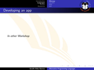 Lenguajes programacionalternativos | PPT