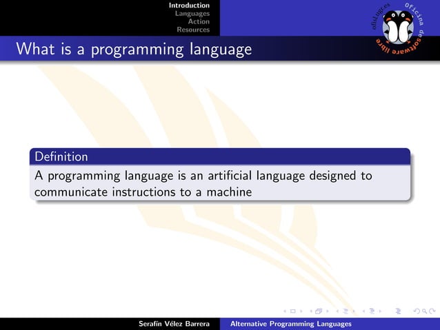 Lenguajes programacionalternativos | PPT