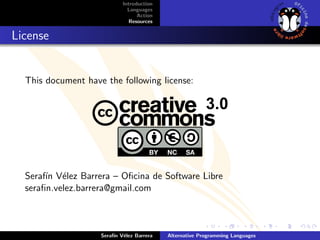 Lenguajes programacionalternativos | PPT