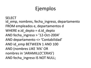 SQL Transact: SQL Transact conceptos basicos