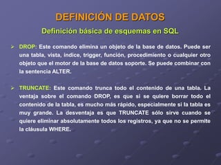 Lenguaje sql | PPT