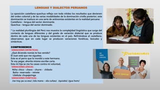 LENGUA O IDIOMA | PPTX