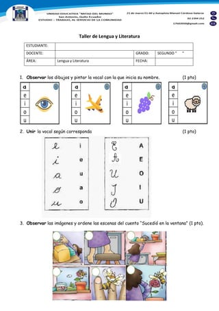Lengua taller para segundo de basica .pdf