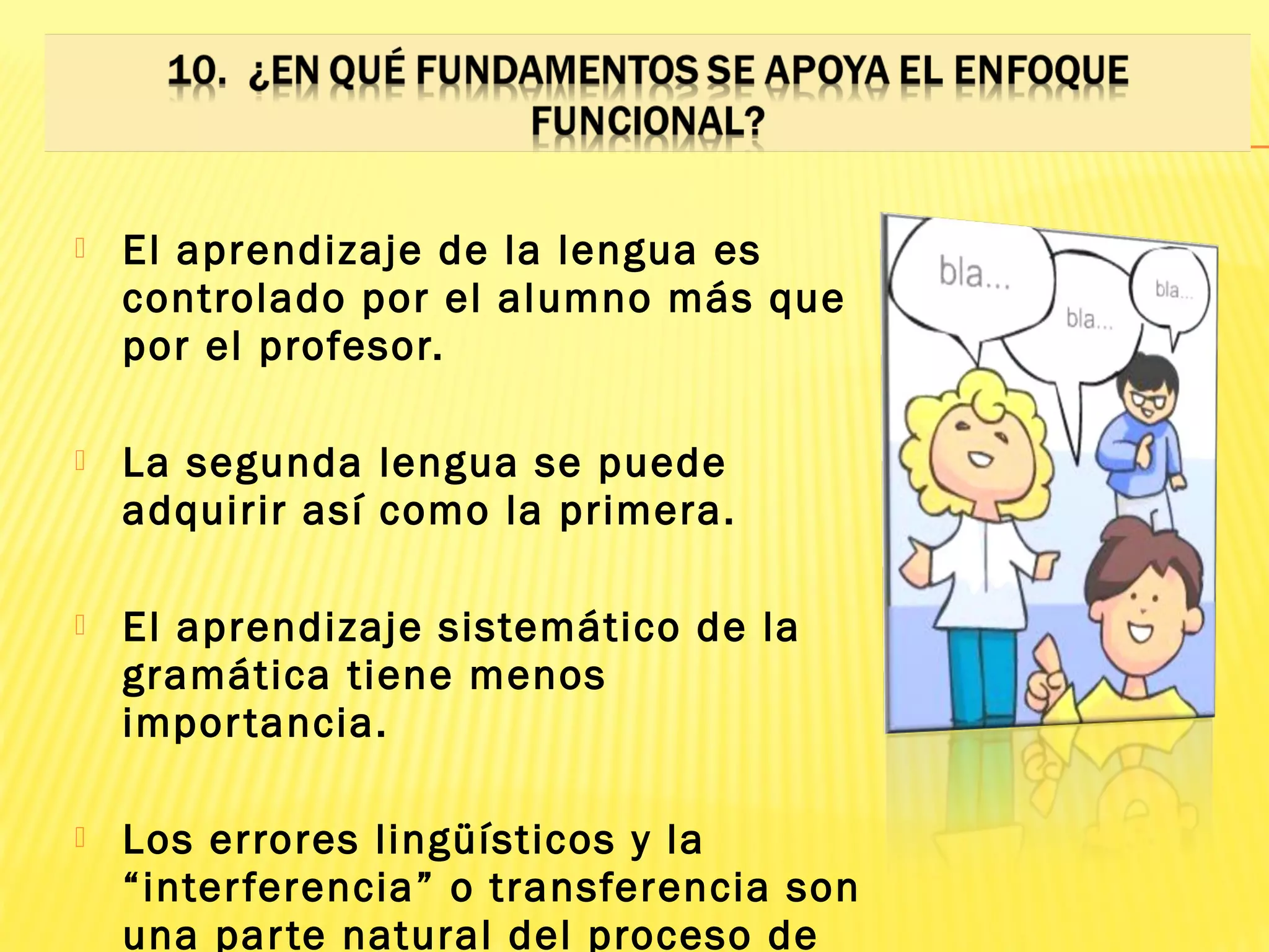 El aprendizaje de una segunda lengua | PPT