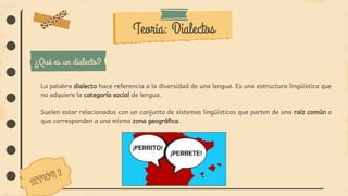 Lenguas y dialectos (guia didactica) | PPT