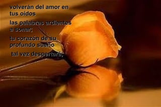 Lengua volverán las oscuras golondrinas gustavo adolfo bécquer. | ODP