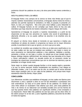 Lengua y cultura | DOCX