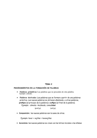Lengua y literatura 1º trimestre | DOC