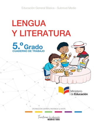 Lengua y literatura 5 egb cuaderno | PDF
