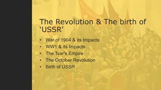 Leadership Biography on Vladimir Lenin | PPT