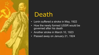 Leadership Biography on Vladimir Lenin | PPT