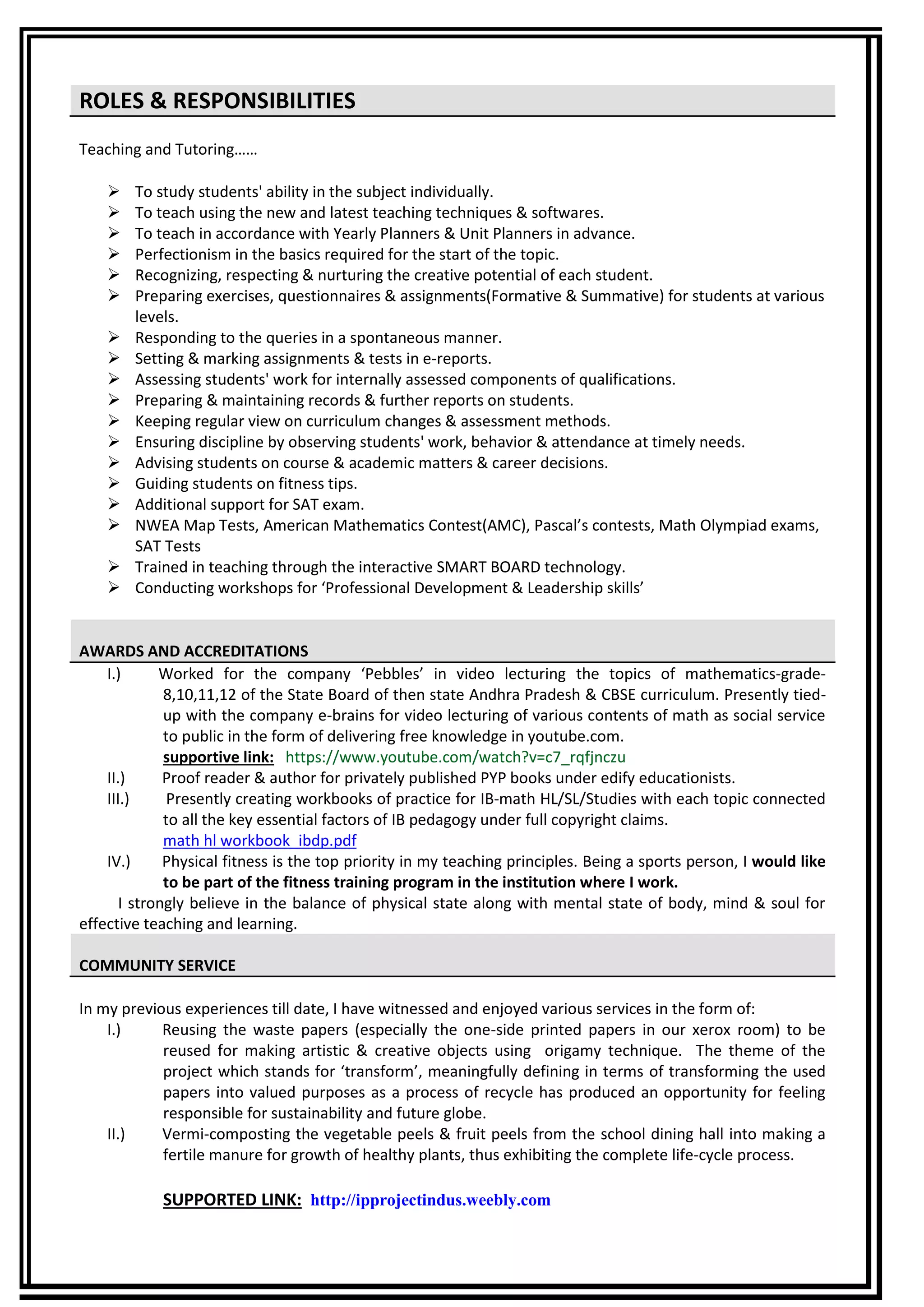 Lenin Kumar Gandhi-CV | PDF