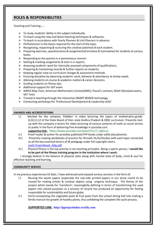 Lenin Kumar Gandhi-CV | PDF