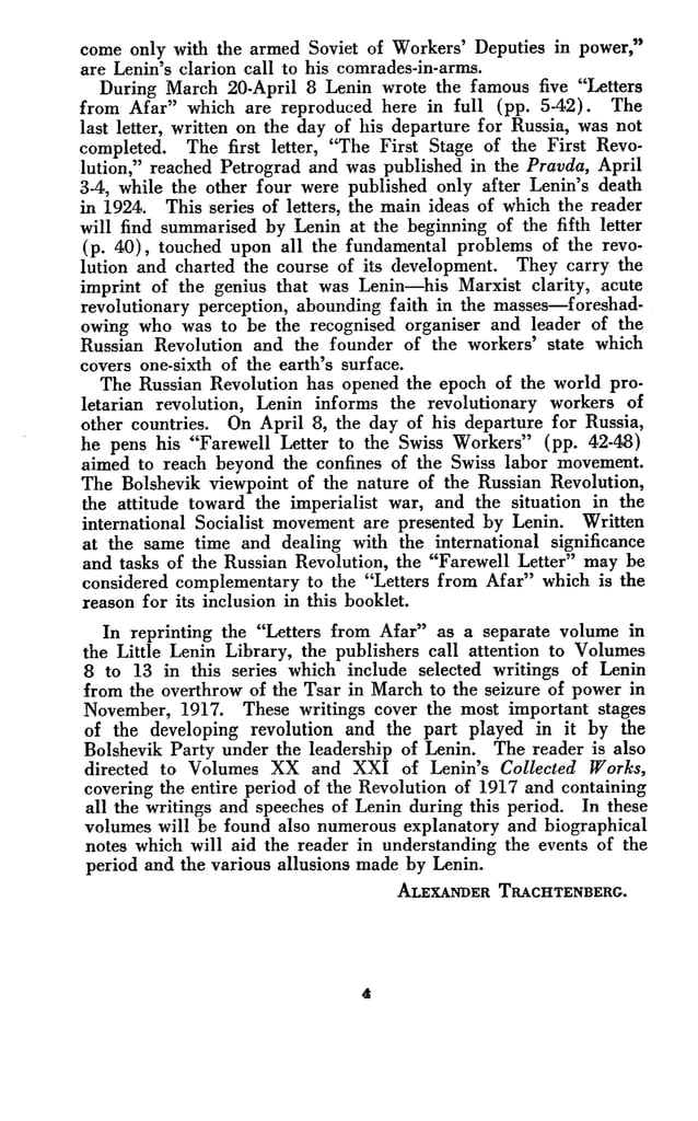 Lenin letters from-afar-v_i_lenin-1932-50pgs-bol-soc | PDF