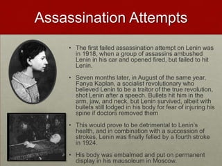 Lenin Presentation | PPTX