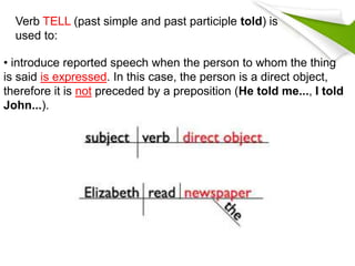 Lenin Quintana - Verbs-Say-and-Tell-.pptx
