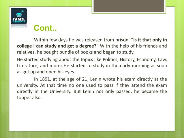 Lenin revolution ppt | PPT