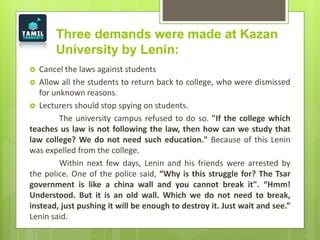 Lenin revolution ppt | PPT