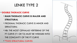 Lenke Classification for Adolescent Idiopathic Scoliosis (AIS) | PPT