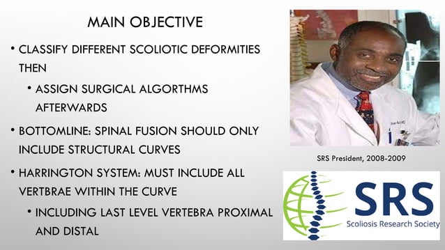 Lenke Classification for Adolescent Idiopathic Scoliosis (AIS) | PPT
