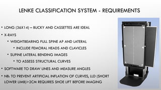 Lenke Classification for Adolescent Idiopathic Scoliosis (AIS) | PPT
