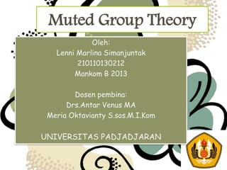 Muted Group Theory | PPTX