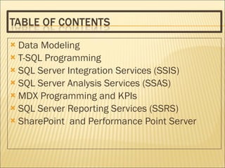 My Business Intelligence Portfolio | PPT