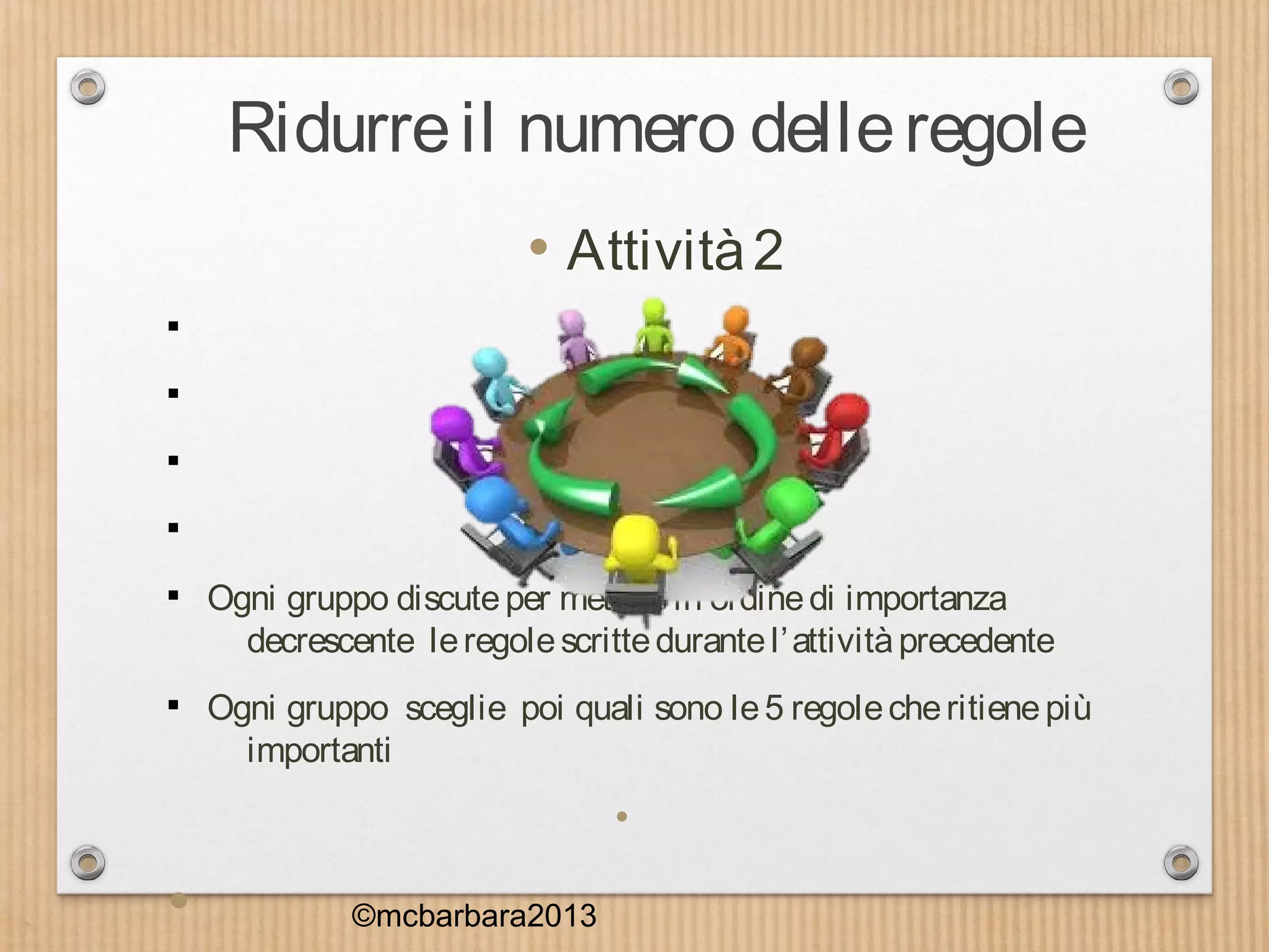 Le nostre regole | PPT