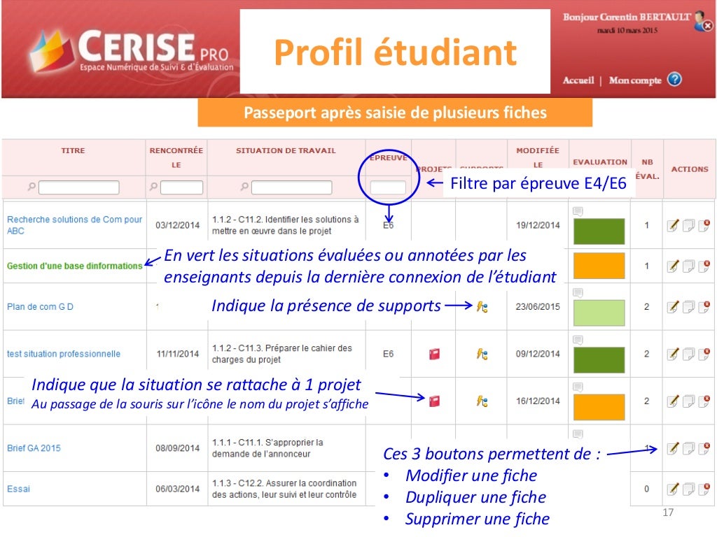 Le nouveau passeport professionnel BTS Communication - 2015