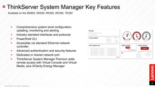 Lenovo Rack and Tower Server Portfolio | PPTX