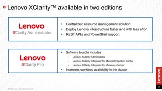 Lenovo Rack and Tower Server Portfolio | PPTX