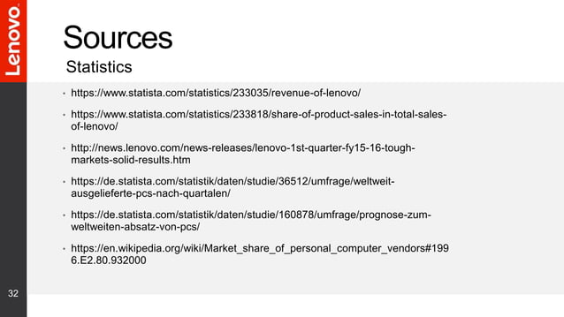 Lenovo Case Study - The raise to the global #1 PC manufacturer | PPT