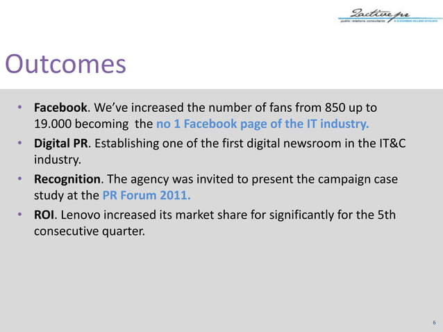 Lenovo case study short | PPT