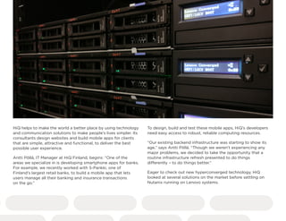 HiQ -- Finland Supporting sophisticated, user-friendly smartphone app development | PPT