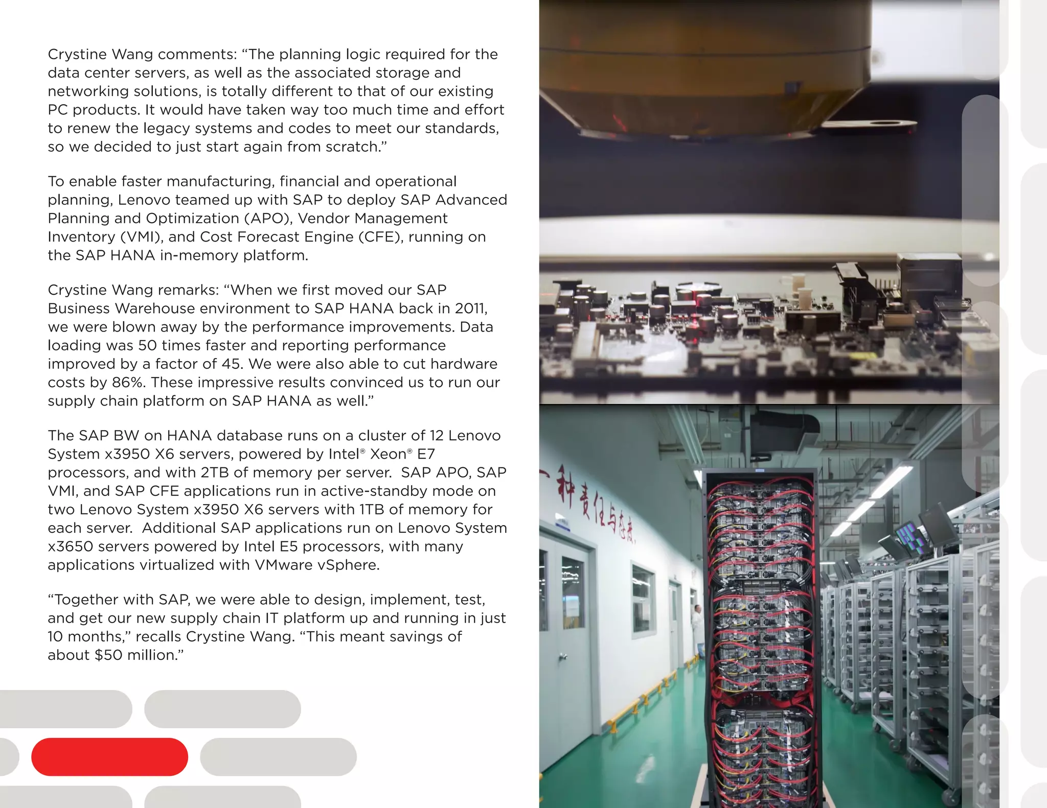 Lenovo -- Geared up for global growth with streamlined supply chain ...