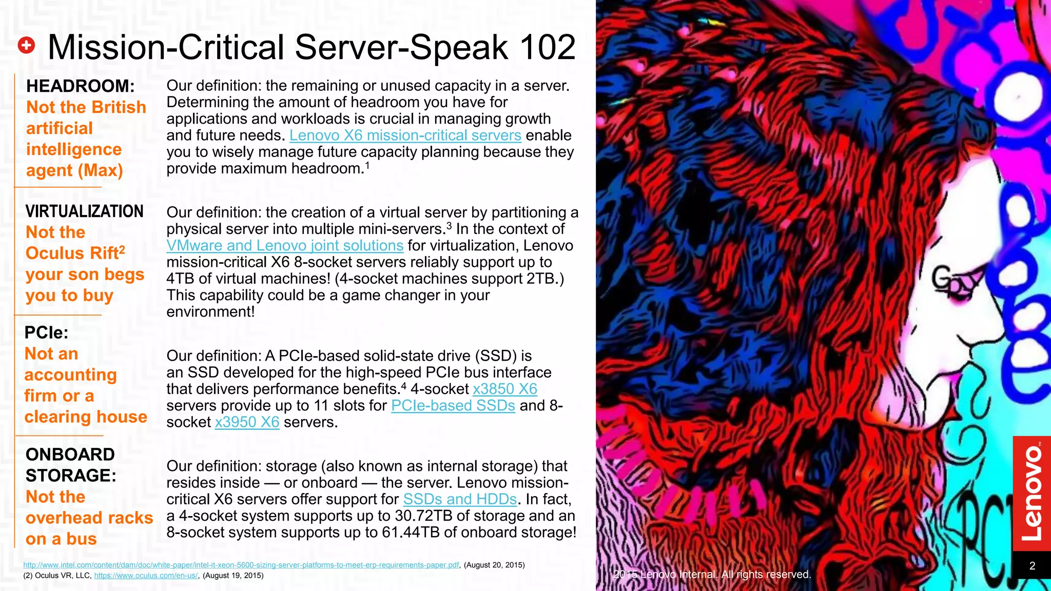 Lenovo Mission Critical-Server-Speak 102 | PPT
