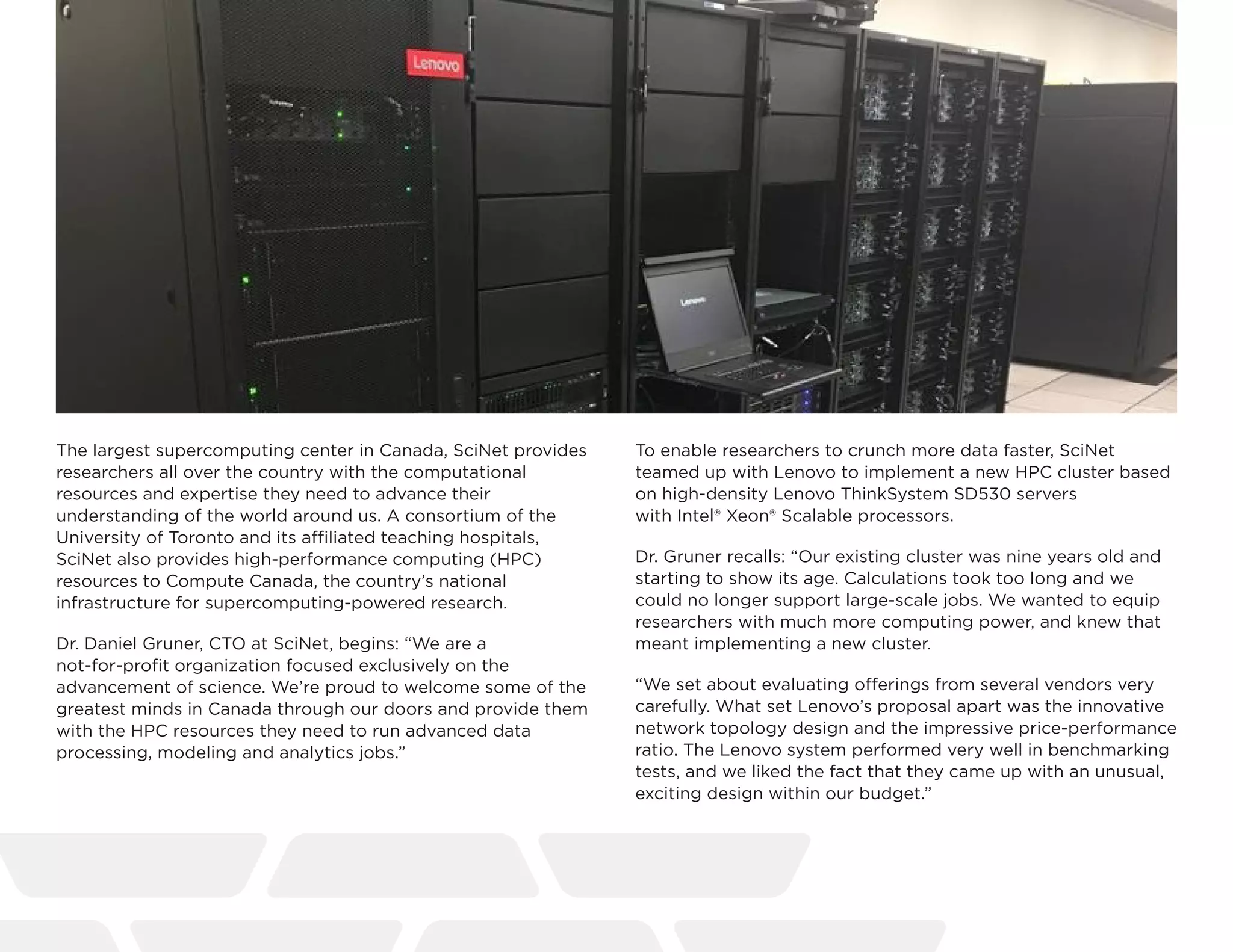 SciNet -- Pushing scientific boundaries | PPT