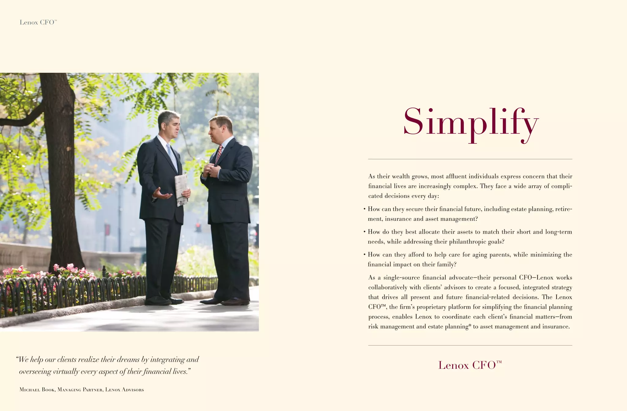 Lenox Advisors Wealth Management | PDF